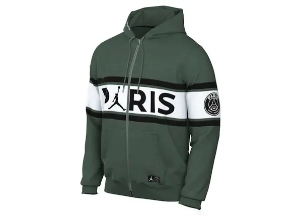 JORDAN Paris Saintgermain Full Zip Hoodie