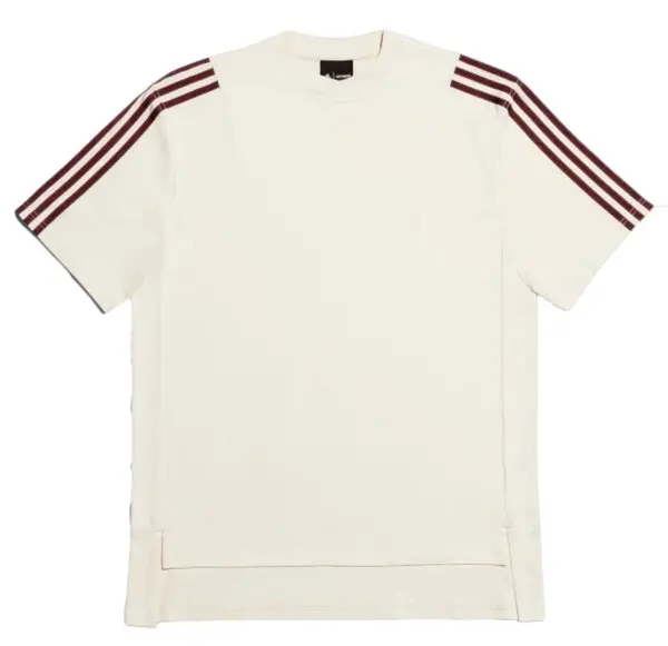 Adidas Ivy Park Tee Shirt - Ecru Tint/maroon
