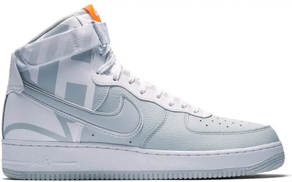 Nike Air Force 1 High-top Sneakers - Pure Platinum
