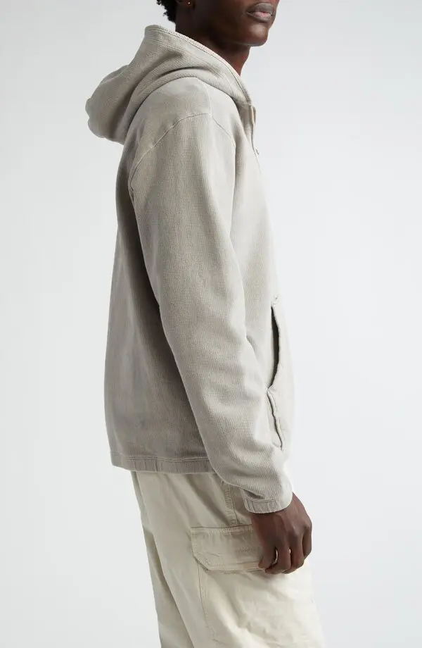 Stone Island Felpa Half Zip Hoodie In Dust - 55% Off | Editorialist