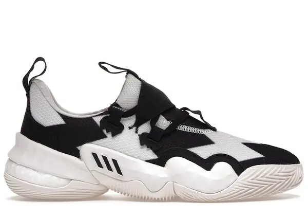 Adidas Trae Young 1 So So Def Recordings Sneakers - Core White/core Black/solar Red