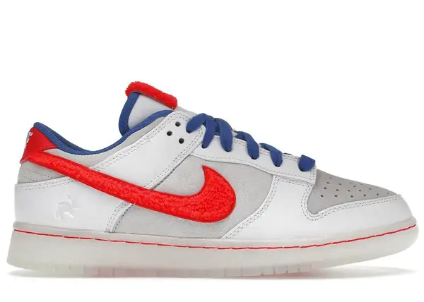 Nike Dunk Low Retro Prm Year Of The Rabbit Rabbit - White/crimson/varsity Royal