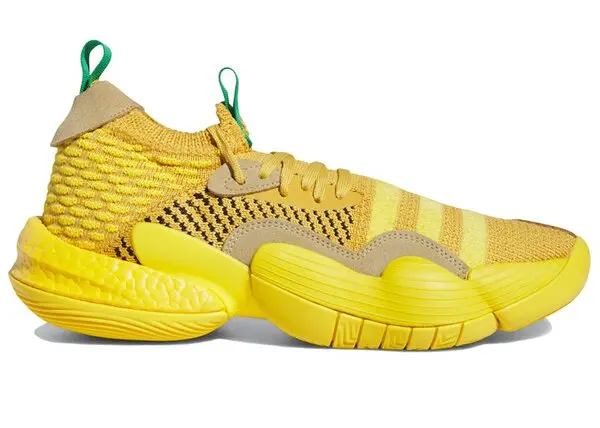Adidas Trae Young 2.0 Sneakers - Hazy Yellow/almost Yellow/team Green