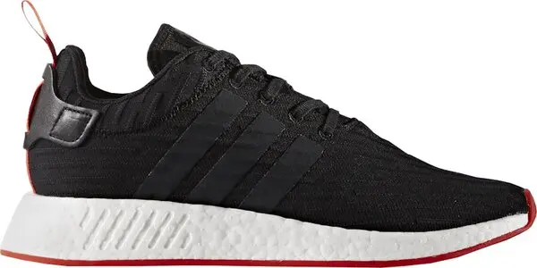 Adidas Nmd R2 Two Toned Sneakers - Core Black/core Red