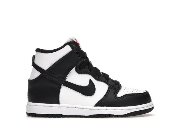Nike Dunk High Panda Ps - Black/white/red