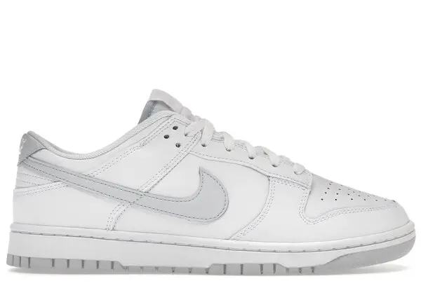 Nike Dunk Low Retro Pure Platinum Sneakers - White