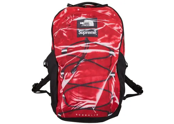 Supreme The North Face Printed Borealis Backpack - Red