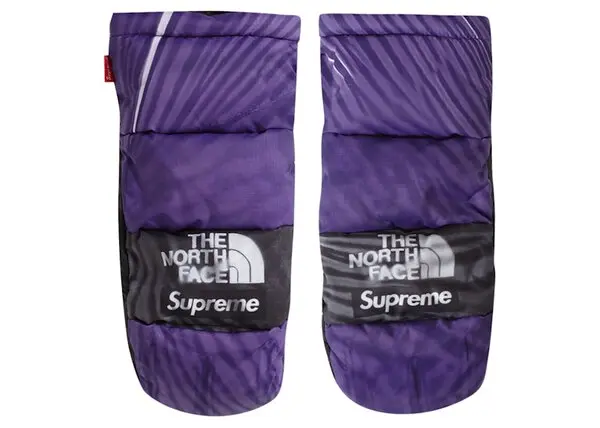 Supreme The North Face Printed Montana Trompe L'oeil Mitt - Purple
