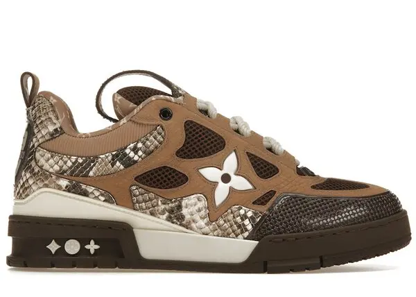LOUIS VUITTON Skate Sneaker - Brown/cream
