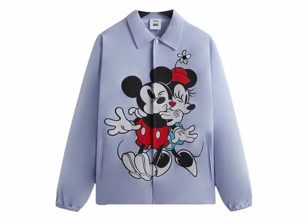 Kith X Disney Mickey & Friends Oxford Coaches Jacket