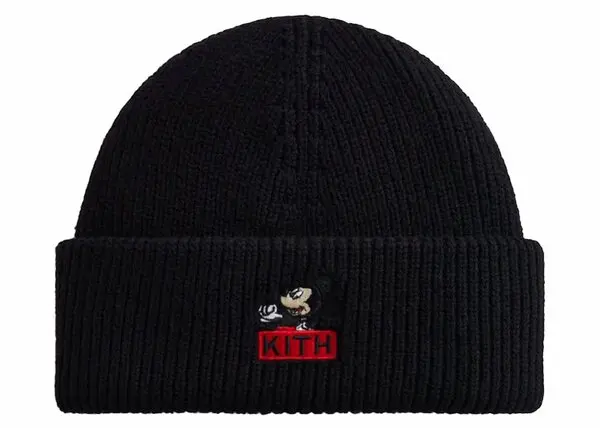 Kith X Disney Mickey & Friends Mickey Mia Beanie - Black