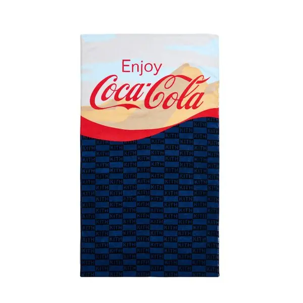 Kith X Cocacola Mountain Towel - Navy Blue