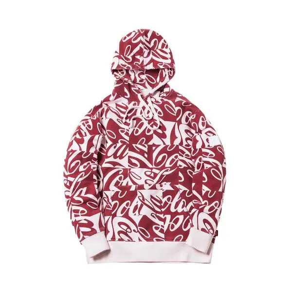 Kith X Cocacola Cubed Global Hoodie - Red