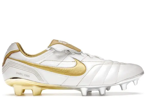 Nike Legend 7 Elite 10r Fg Ronaldinho - Metallic Summit White/metallic Gold Coin