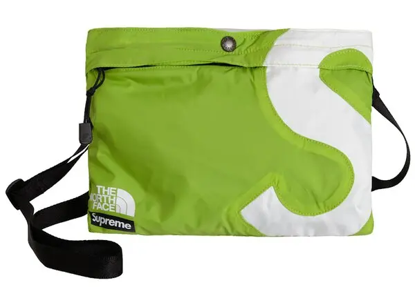 Supreme The North Face S Logo Shoulder Bag - Lime