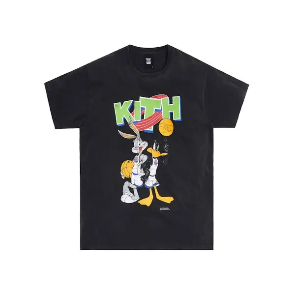 Kith X Looney Tunes Jam Vintage Tee Shirt - Black