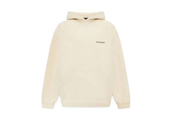 Balenciaga Logo Oversized Hoodie