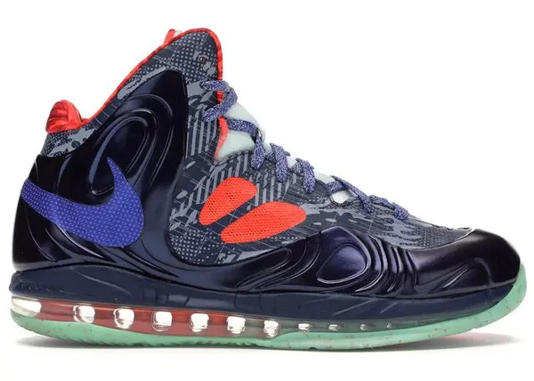 Nike Air Max Hyperposite Sneakers - Hyper Blue/obsidian/total Crimson