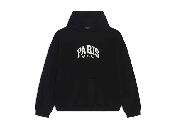 Balenciaga Cities Paris Wide Fit Hoodie