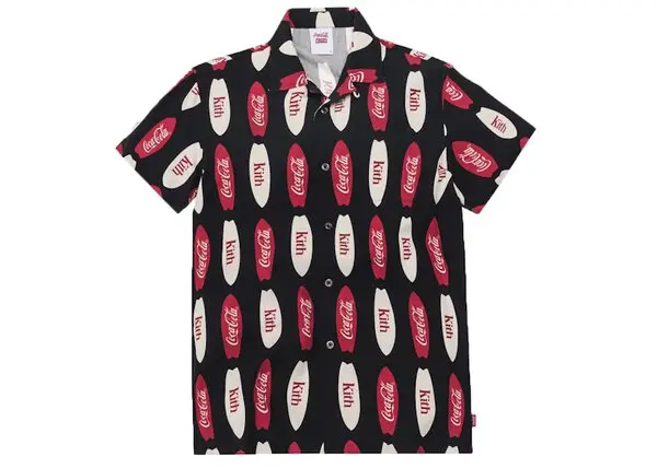 Kith X Cocacola Surf Camp Button Up