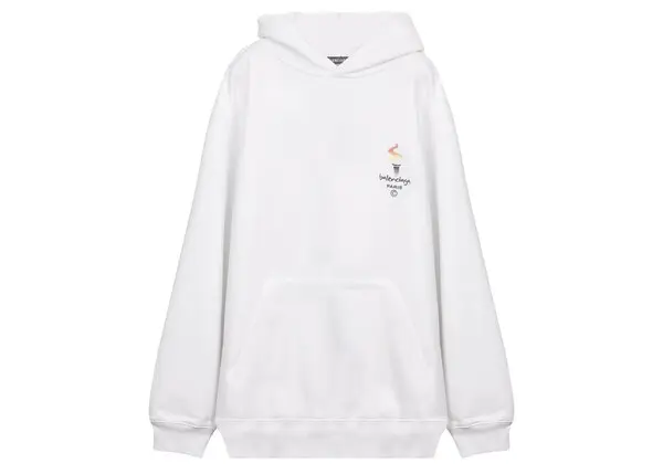 Balenciaga Paris Olympics Embroidery Hoodie