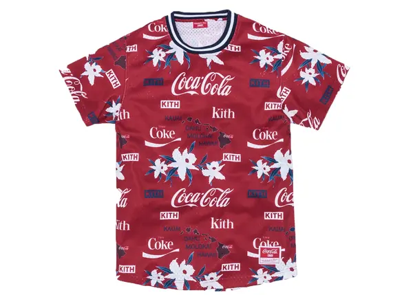 Kith X Cocacola X Mitchell & Ness Bp Hawaii Jersey