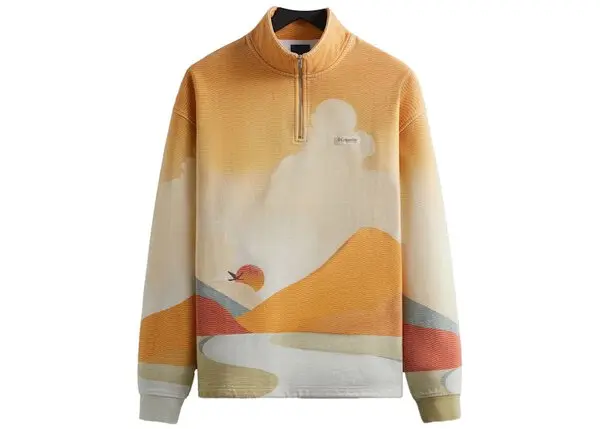 Kith X Columbia Pfg Quarter Zip - Aura
