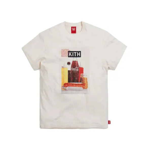 Kith X Cocacola Hot Dog Vintage Tee Shirt