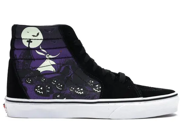 VANS Sk8-hi The Before Christmasin Sneakers - Jack/nightmare