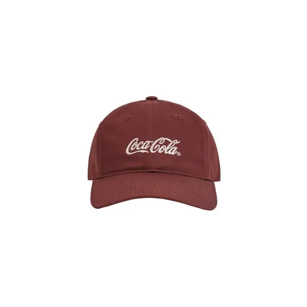 Kith X Coca-cola Logo Cap - Burgundy