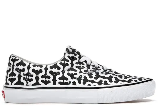 VANS Skate Era Supreme Monogram S Logo - Black/white