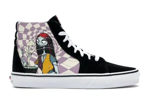 VANS Sk8-hi The Before Christmasin Sneakers - Nightmare/sally