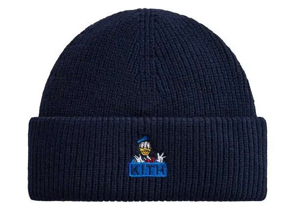 Kith X Disney Donald Mia Beanie - Nocturnal