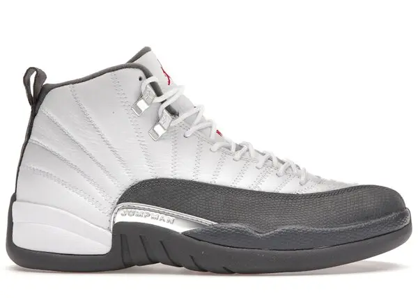 JORDAN Retro Sneakers - White/dark Grey/gym Red