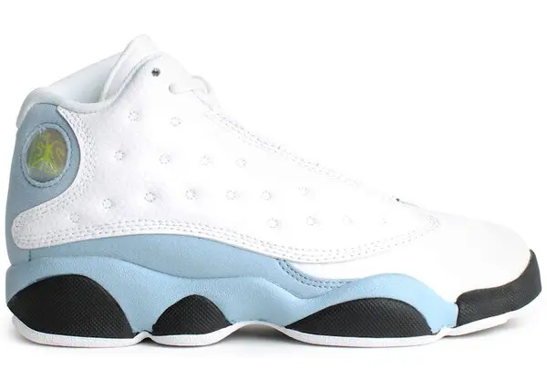 JORDAN 13 Retro Sneakers - White/yellow Ochre/blue Grey