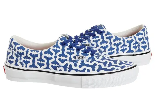 VANS Skate Era Supreme Monogram Sneakers - Royal/white