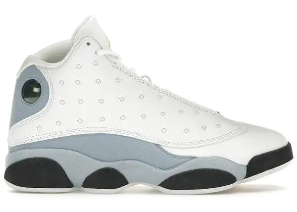 JORDAN Retro Sneakers - White/yellow Ochre/blue Grey