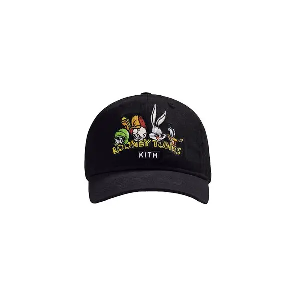 Kith X Looney Tunes X New Era 9twenty Character Twill Cap - Black