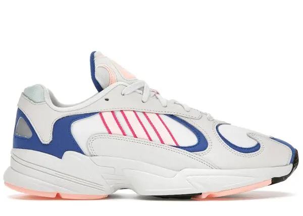 Adidas Yung-1 Sneakers - Crystal White/clear Orange/collegiate Royal
