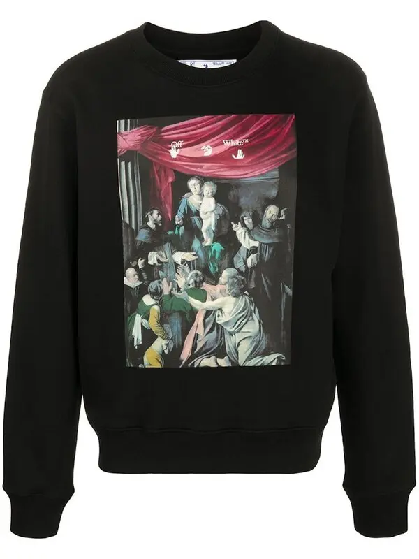 Off-White Slim Fit Caravaggio Sweatshirt