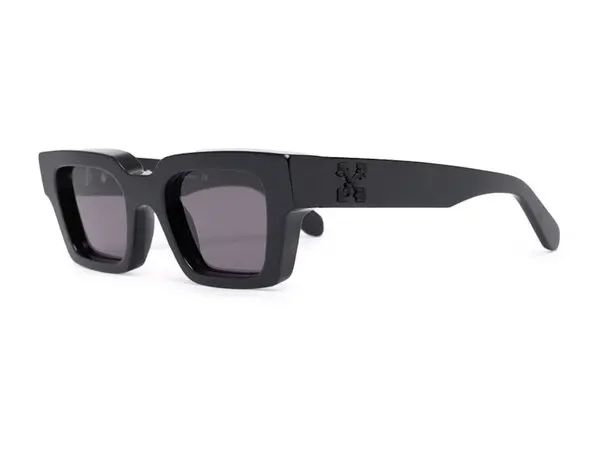 Off-White Virgil Rectangle Sunglasses - Black/grey (oeri022s22pla0011007)