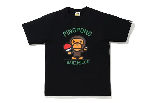 A BATHING APE Milo Pingpong Sports Tee Shirt