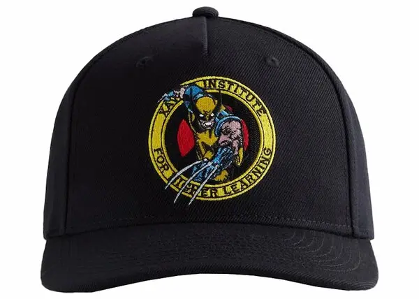 Kith X Marvel X-men Wolverine Snapback Hat - Black Ph
