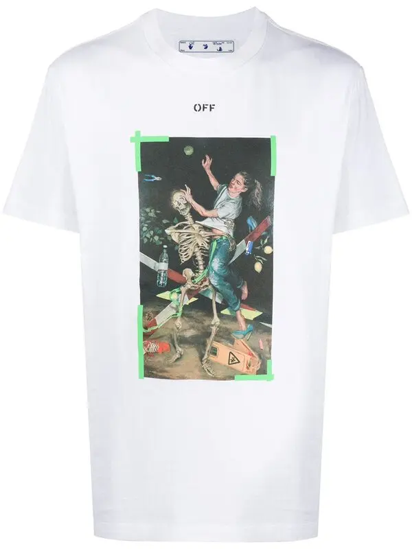 Off-White Slim Fit Pascal For Ever Painting T-shirt