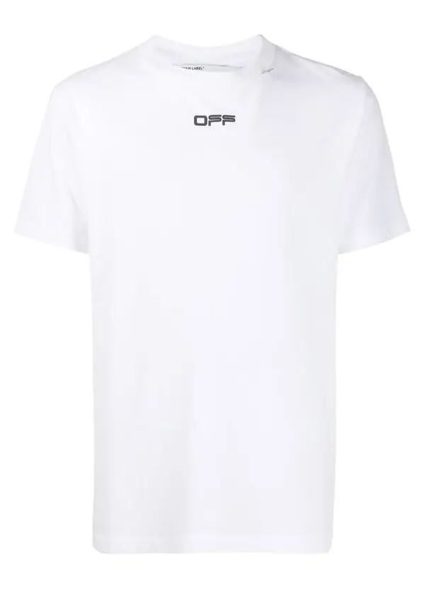 Off-White Slim Fit Caravaggio Square T-shirt