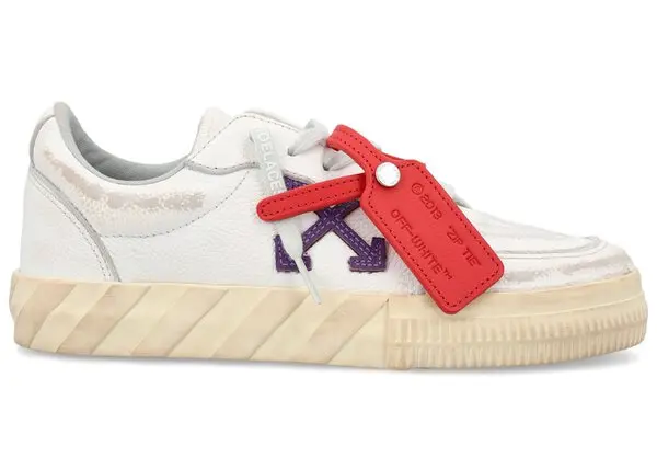 Off-White Vulcanized Low Top Sneakers