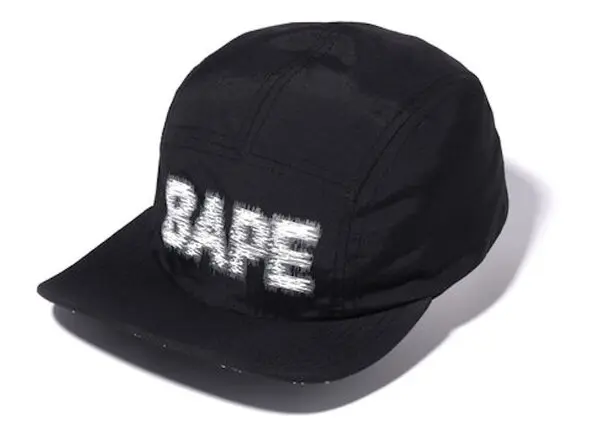 A BATHING APE Logo Jet Cap - Black