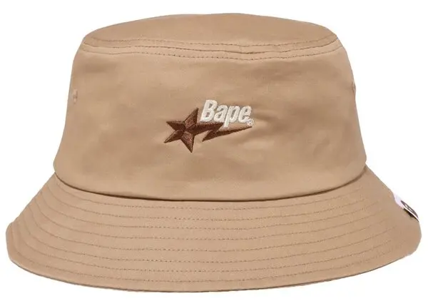 A BATHING APE Premium Bucket Hat - Brown