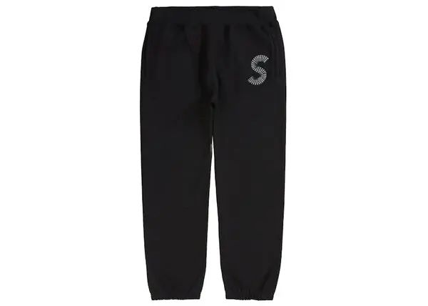 Supreme Logo Sweatpant - Black