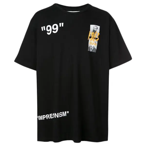 Off-White Slim Fit Summer T-shirt
